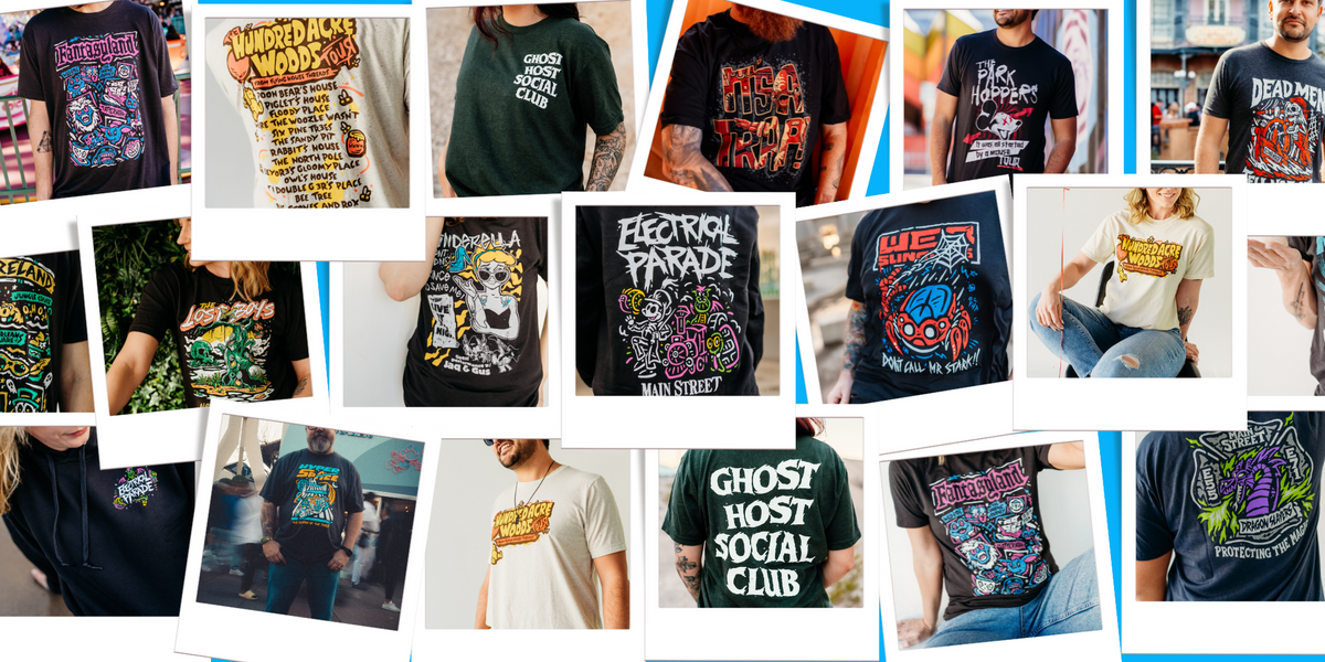 Inspired Theme Park Apparel & T-Shirts | Flying House Threads ...