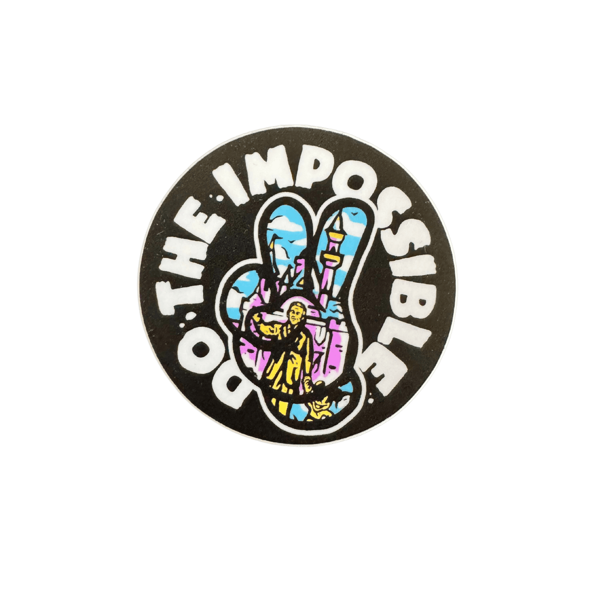Do the Impossible Stickers - Flying House Threads